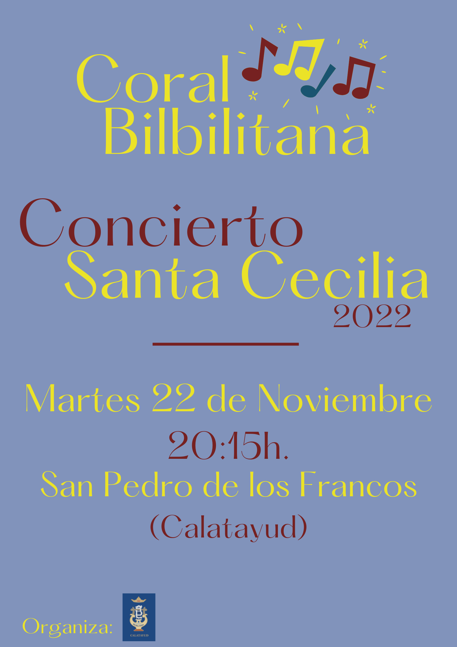 Concierto Santa Cecilia - Coral Bilbilitana - FEDARCOR